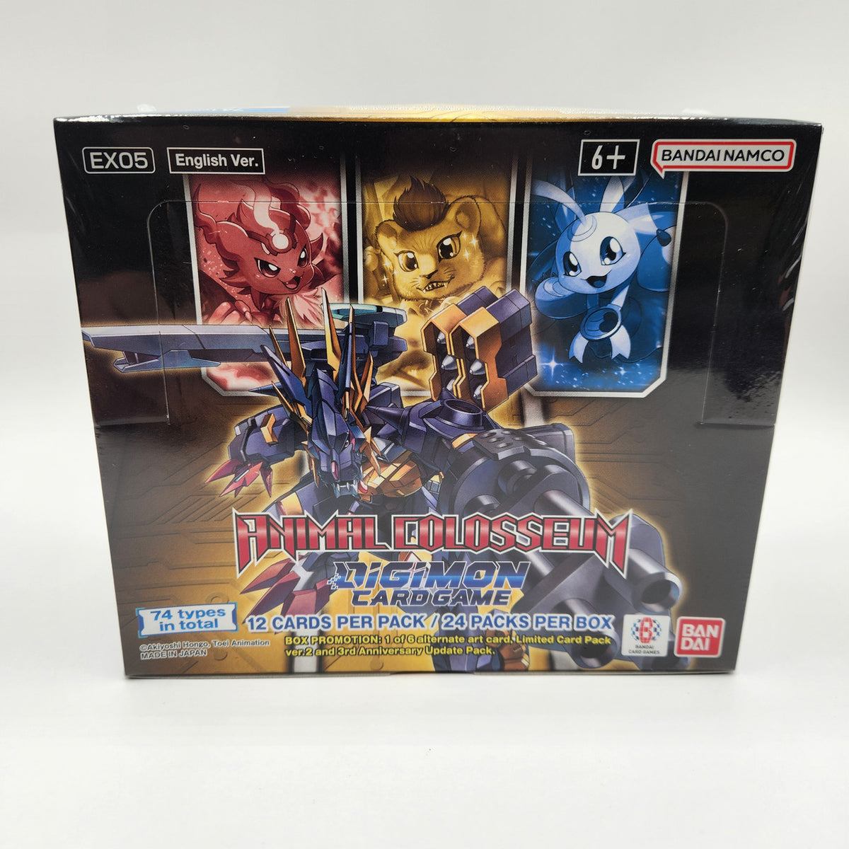 Digimon [EX05] Animal Colosseum Booster Box – Common Ground Games