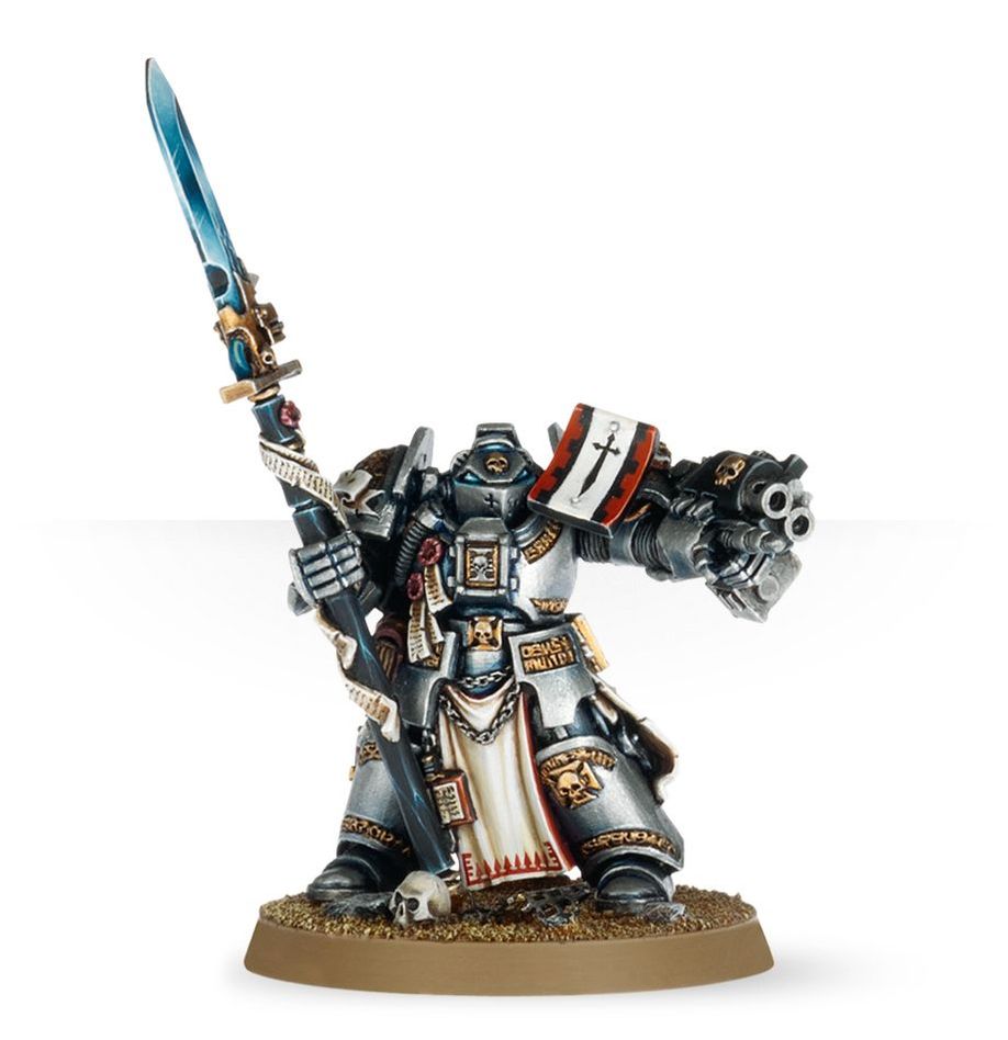 Warhammer 40K Grey Knights: Brother Captain – Common Ground Games