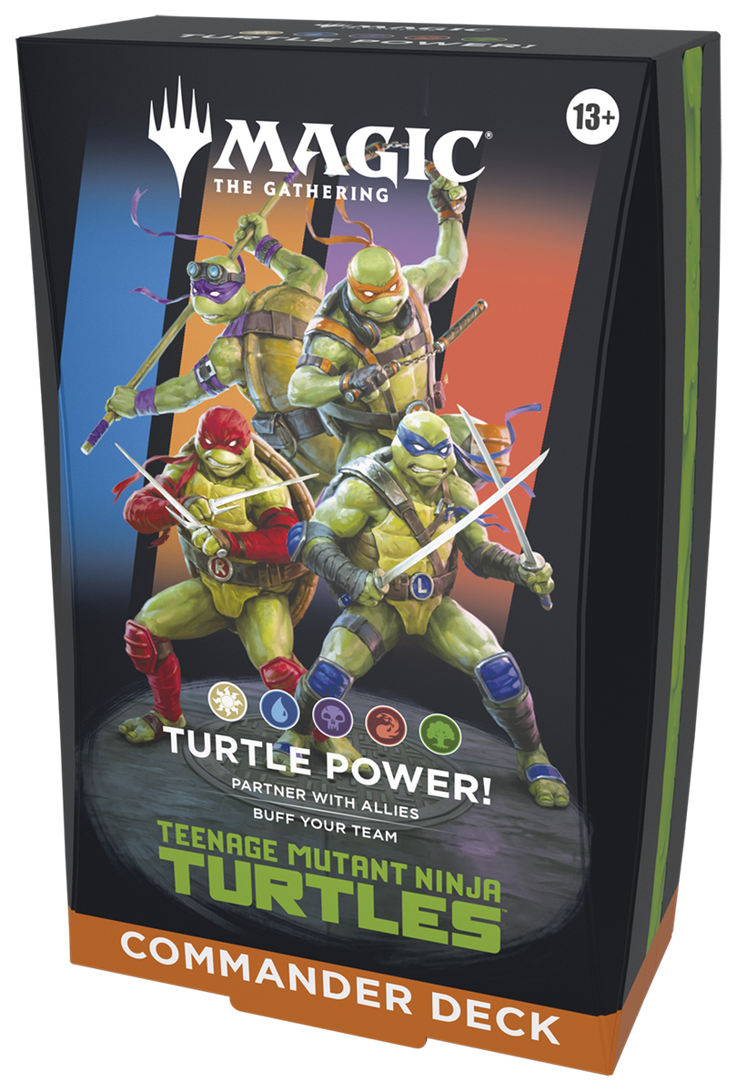 MTG [TMT] Teenage Mutant Ninja Turtles Commander Deck – Common Ground Games