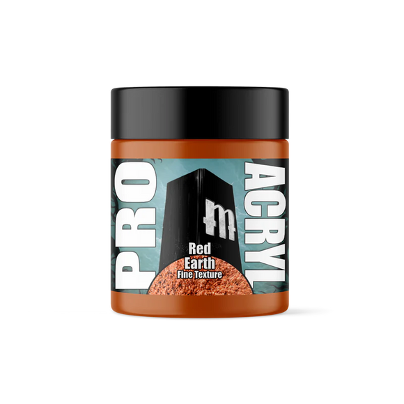 Pro Acryl Basing Textures - Red Earth - FINE 120ml – Common Ground Games
