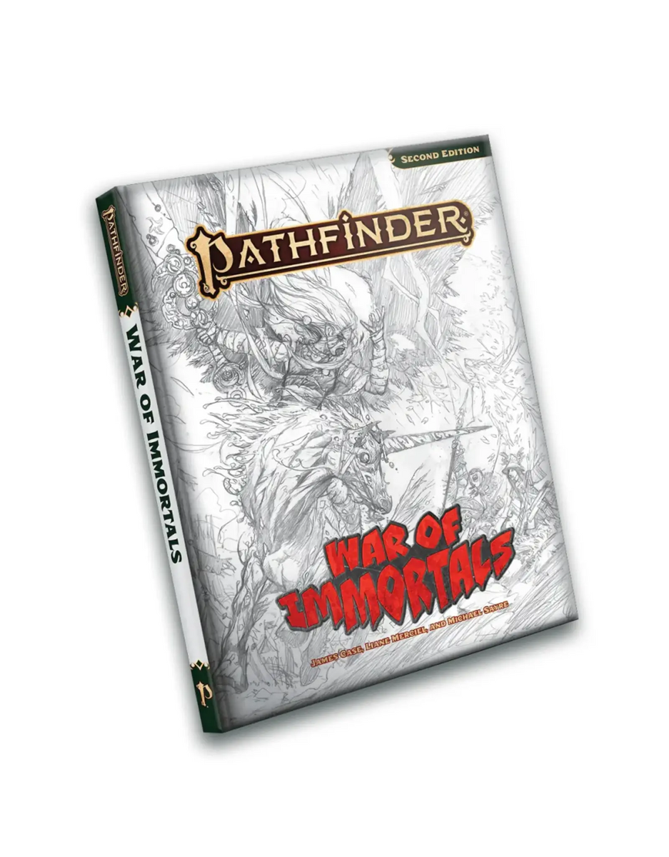 Pathfinder 2E War of Immortals - Sketch Cover Edition – Common Ground Games