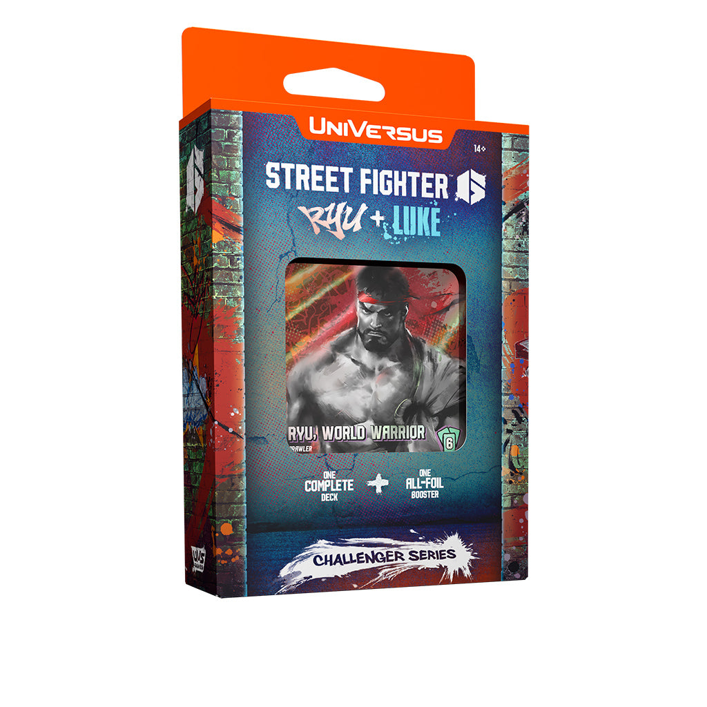 UniVersus Challenger Series Deck - Street Fighter 6 Challenger Series ...