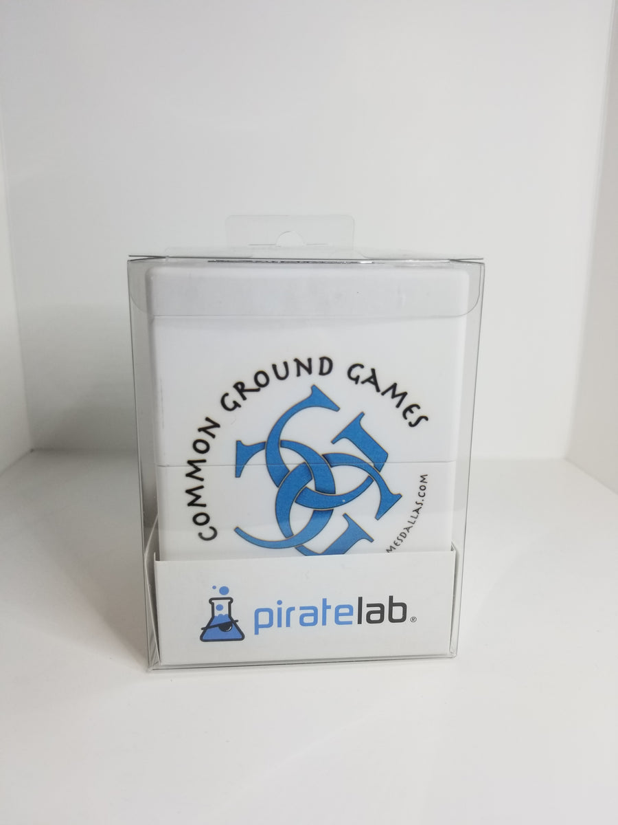 Pirate Lab Defender Deck Box Common Ground Games Logo