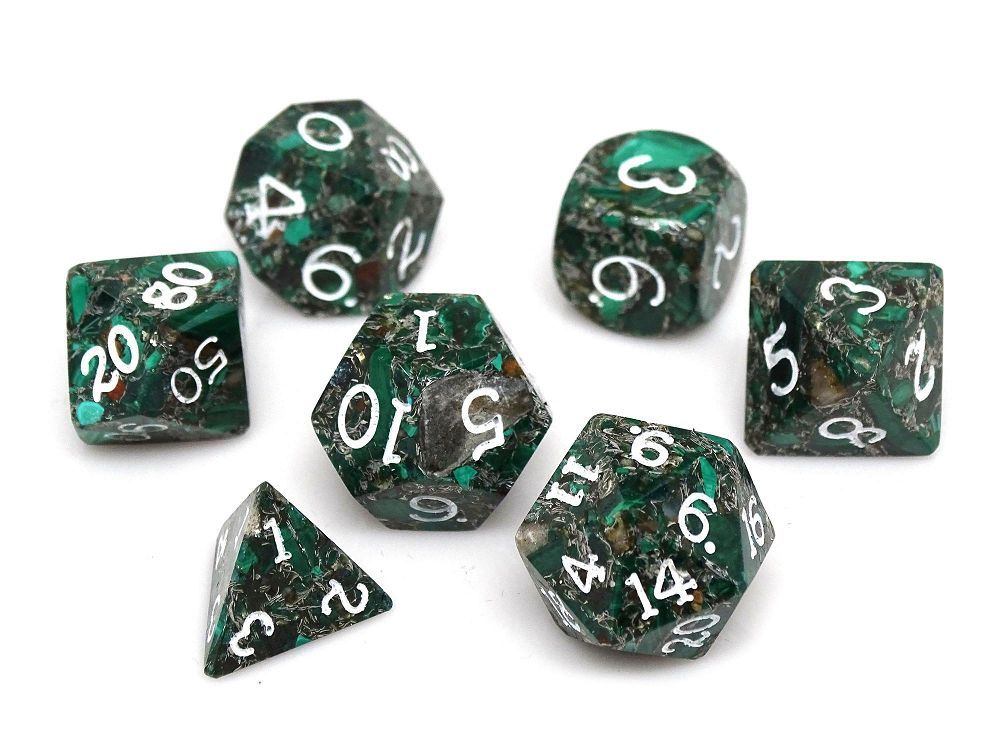Wizard Stone Shire Stone 7ct Polyhedral Dice Set – Common Ground Games