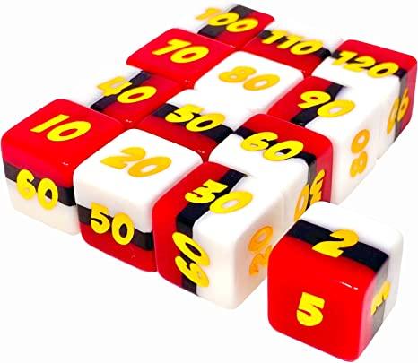 Pokemon TCG Custom Damage Dice Single D6 Numbered 10-60 – Common Ground ...