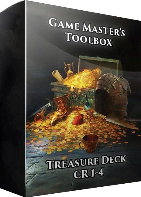 GM Toolbox Treasure Trove CR1-4 – Common Ground Games